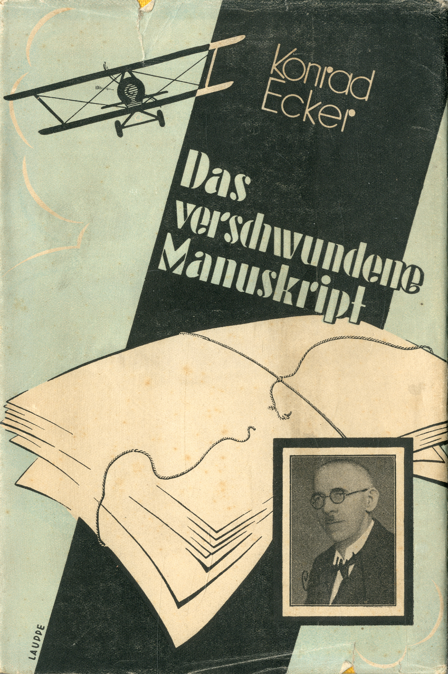 Konrad Ecker: »Das verschwundene Manuskript«, 1936 [Mirko Schädel]